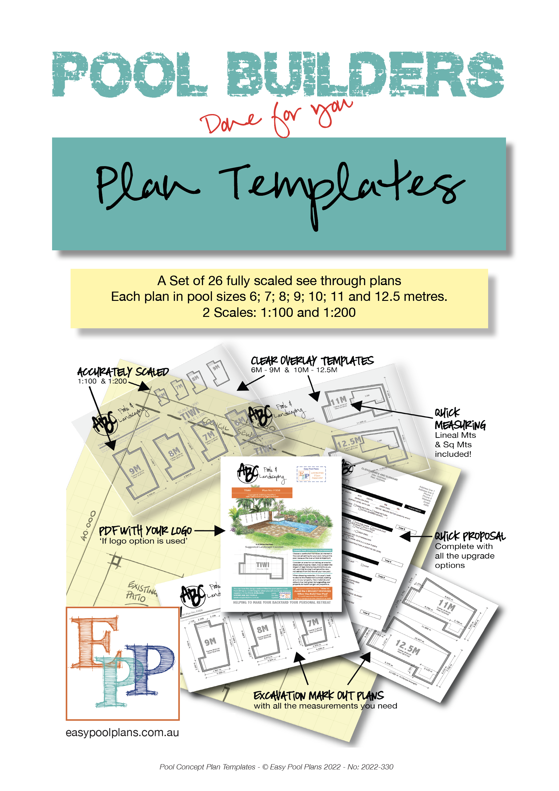 For Pool Builders Only | Easy Pool Plans